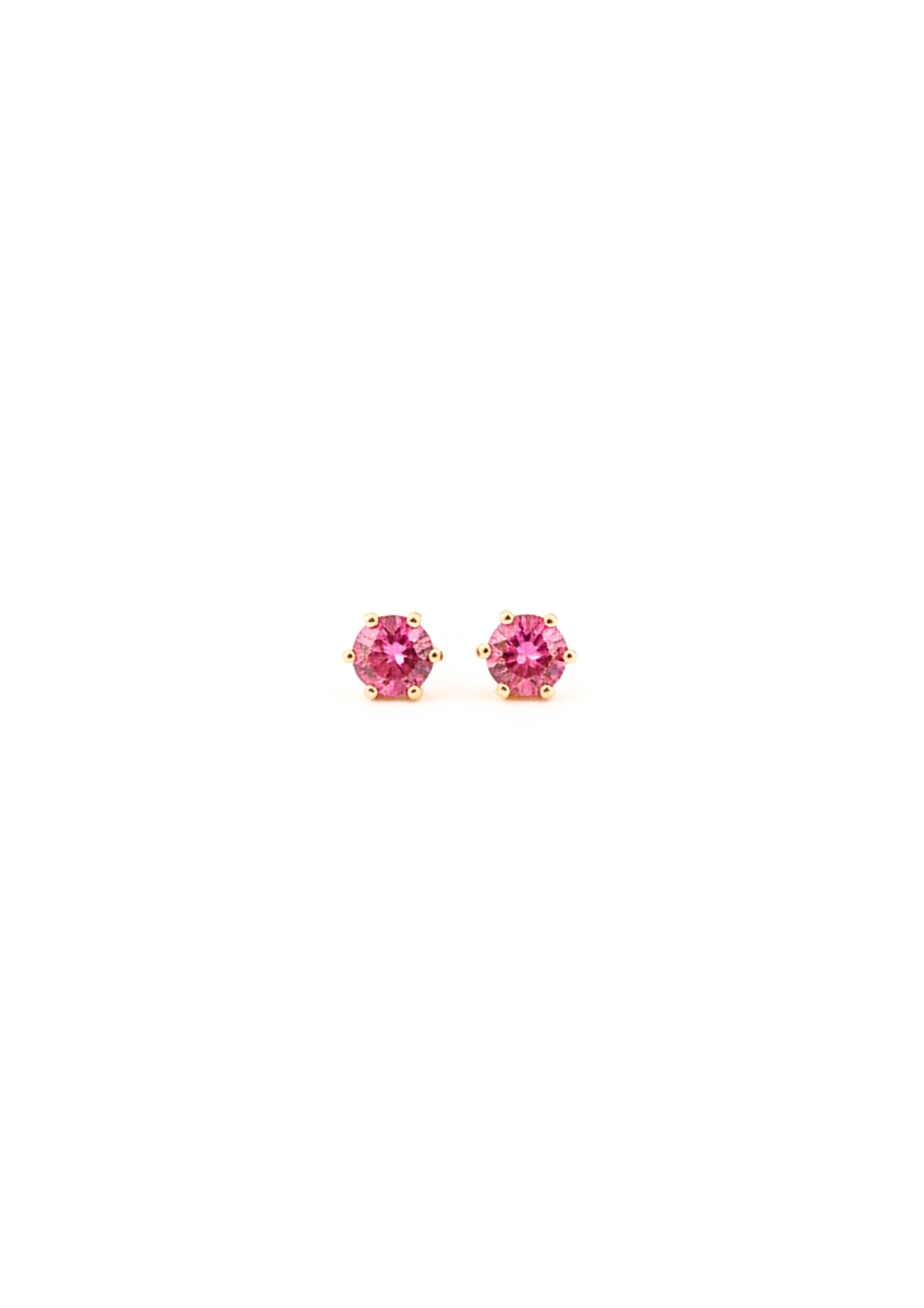 Aros Mini Fucsia 3 mm – Brillo que ilumina tu día – Santo Cielo Joyas