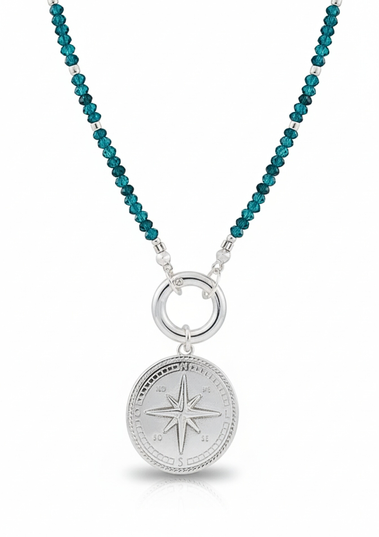 Collar Brújula Celestial – Santo Cielo Joyas