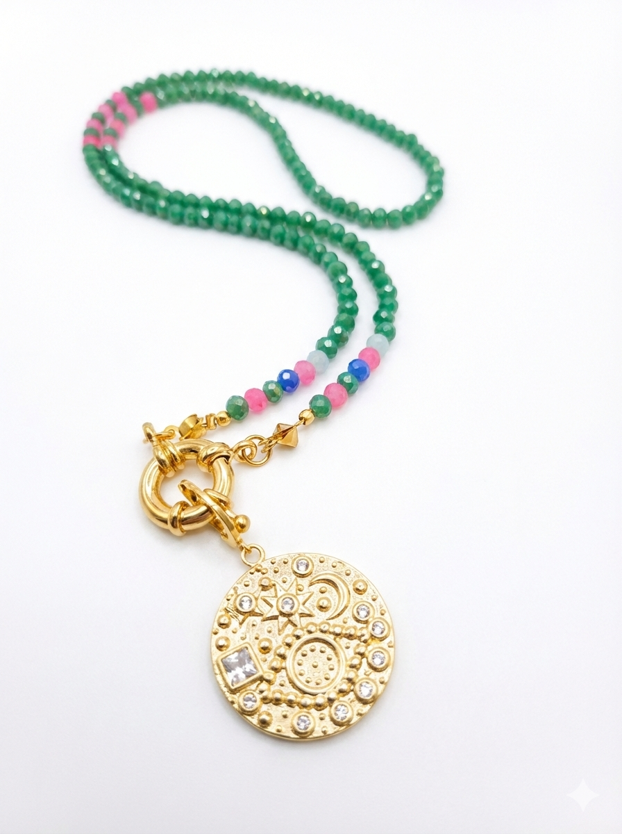 Collar Aura Astral – Santo Cielo Joyas